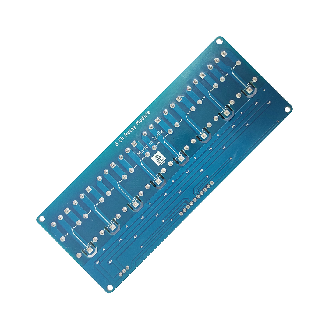8 Channel 12V Relay Board with Optocoupler at rajguruelectronics.com