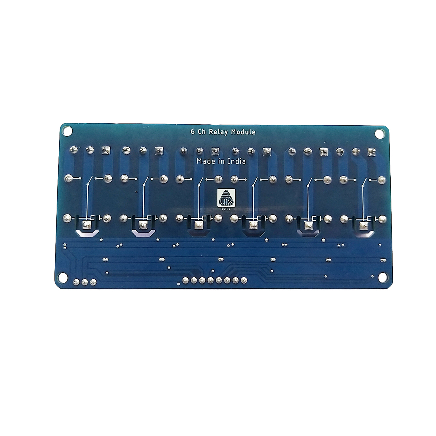 6 Channel 5V Relay Board with Optocoupler at Rajguruelectronics.com