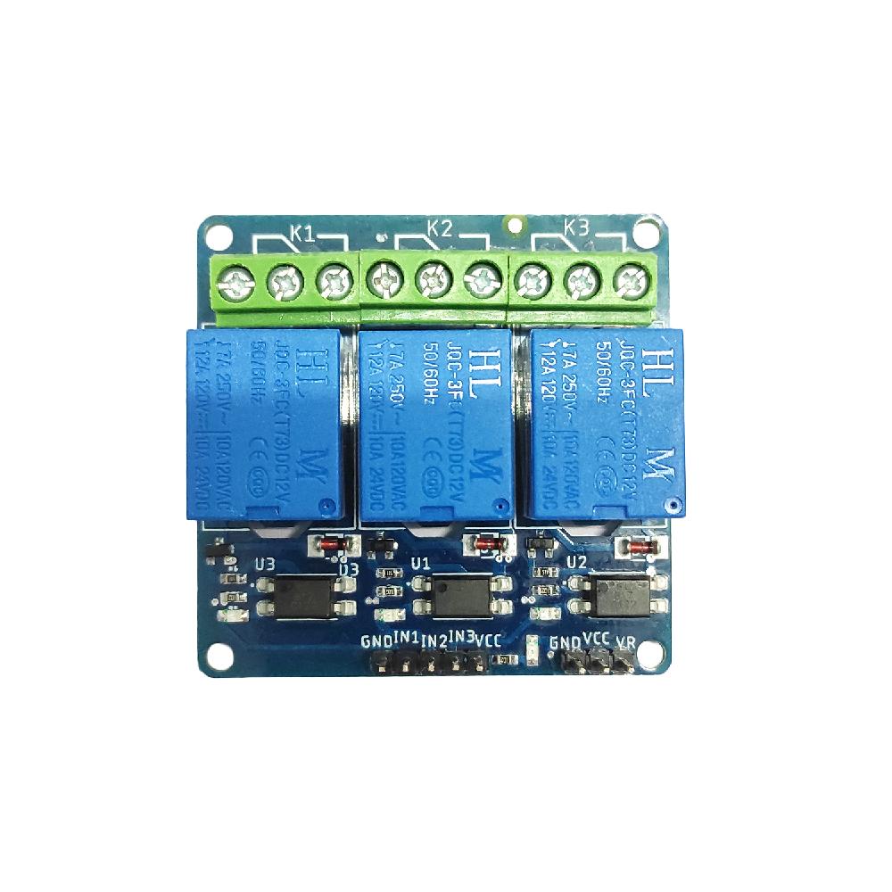 12V 3 Channel Relay Module | 12V Relay for Automation & Control by ADIY