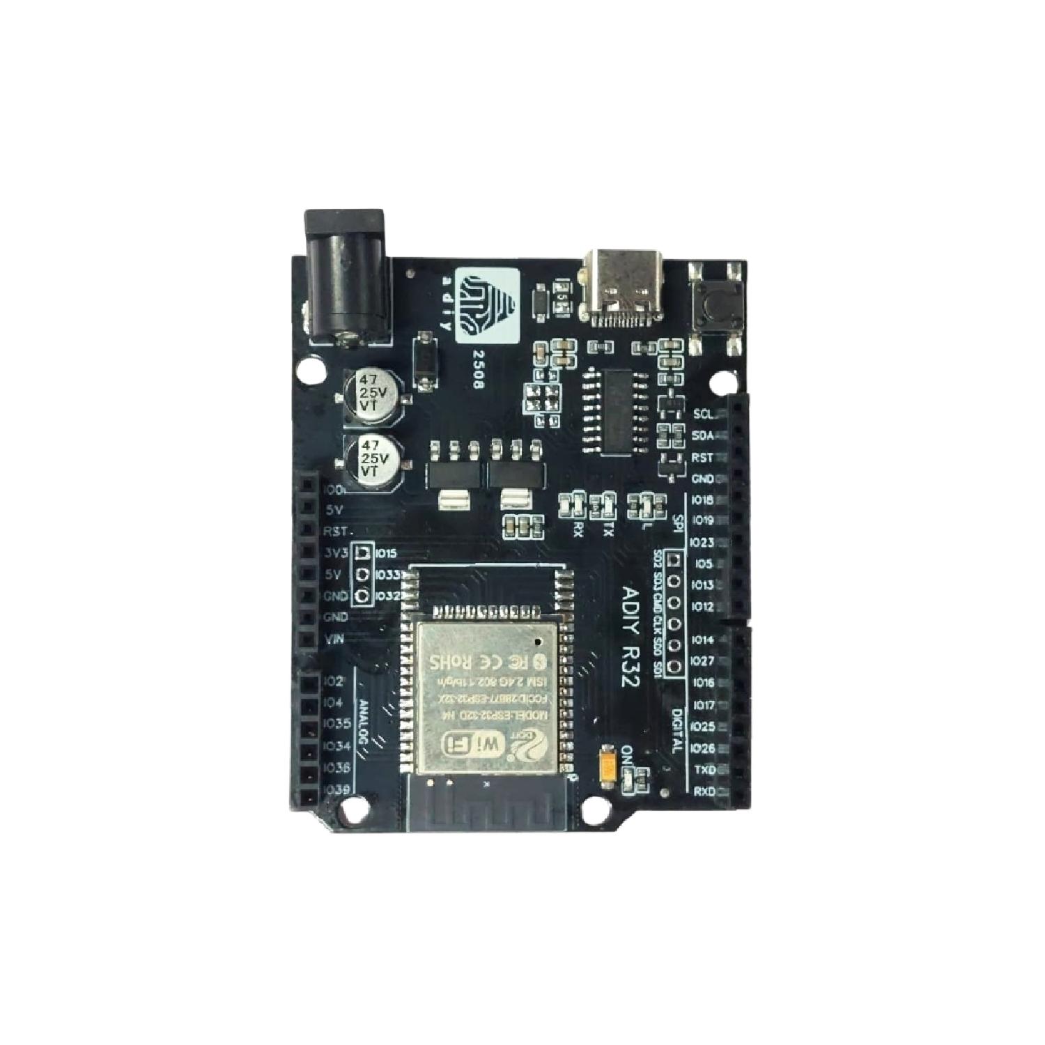 ADIY ESP32 Development Board Compatible with UNO | Wi-Fi + Bluetooth ...